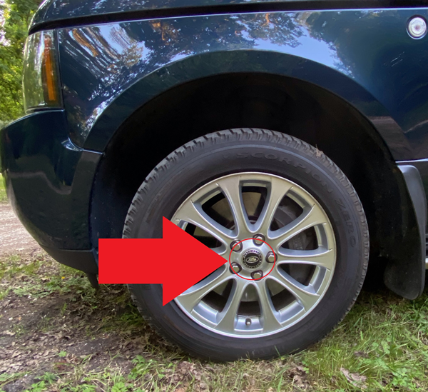 Range Rover Alloy Wheel Centre Hub Caps LR173024